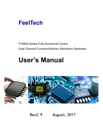 FeelTech FY6600 Series User Manual | Manualzz