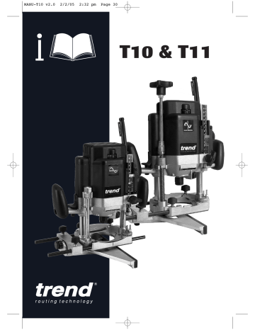 TREND T10, T11 Original Instructions Manual | Manualzz