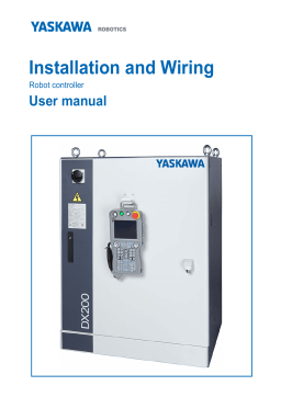 YASKAWA Motoman DX200 - User manual, Owner's manual, Specification