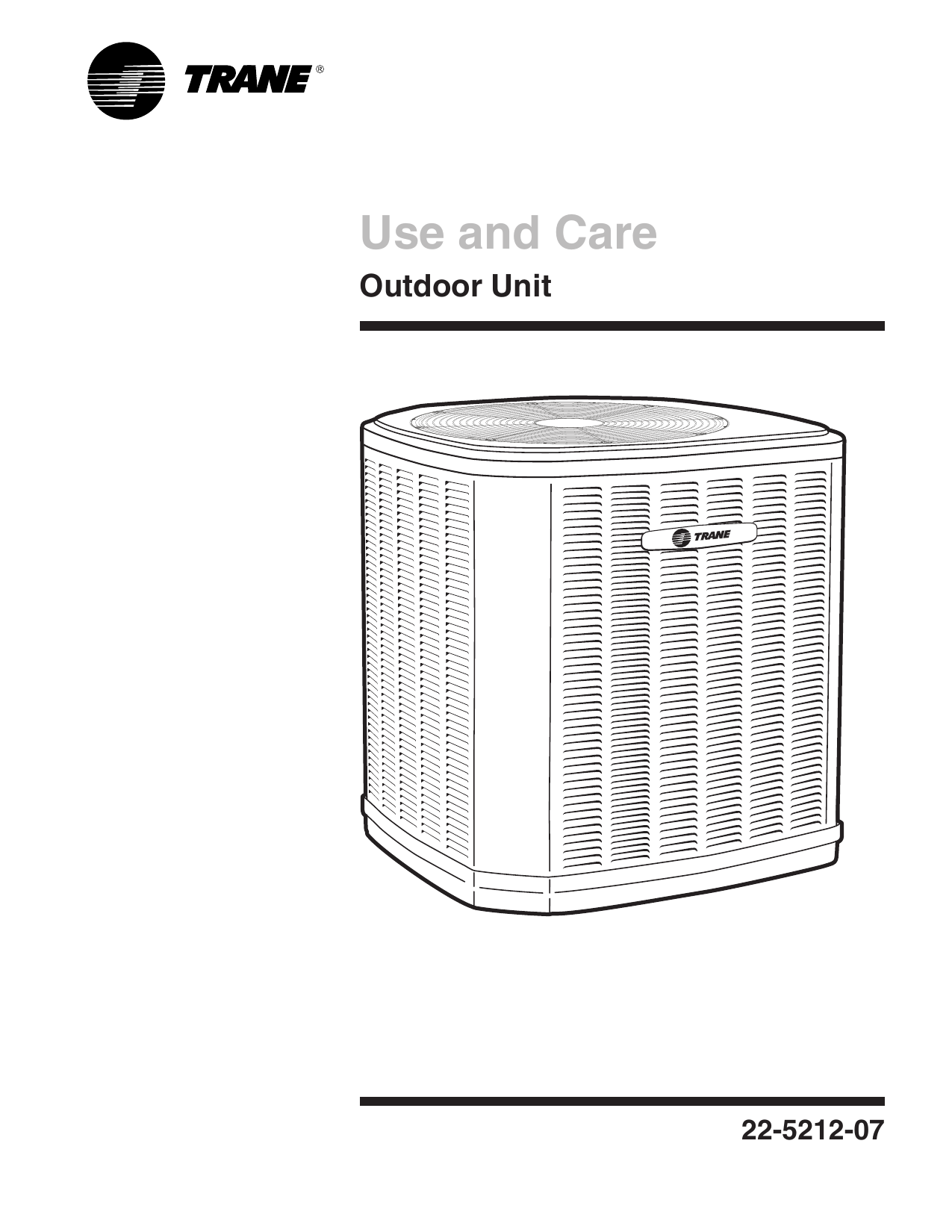 Trane 4TWR3, 4TWR5, 4TTR5, 4TTR4, 4TTR3, 2TTR3, 4TWR5, 4TWR4, 4TWR3 ...