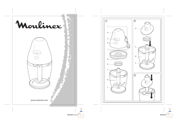 Moulinex Multitrio 300 DJDA El manual del propietario | Manualzz