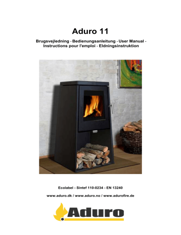 Aduro 11 wood burning stove User Manual | Manualzz