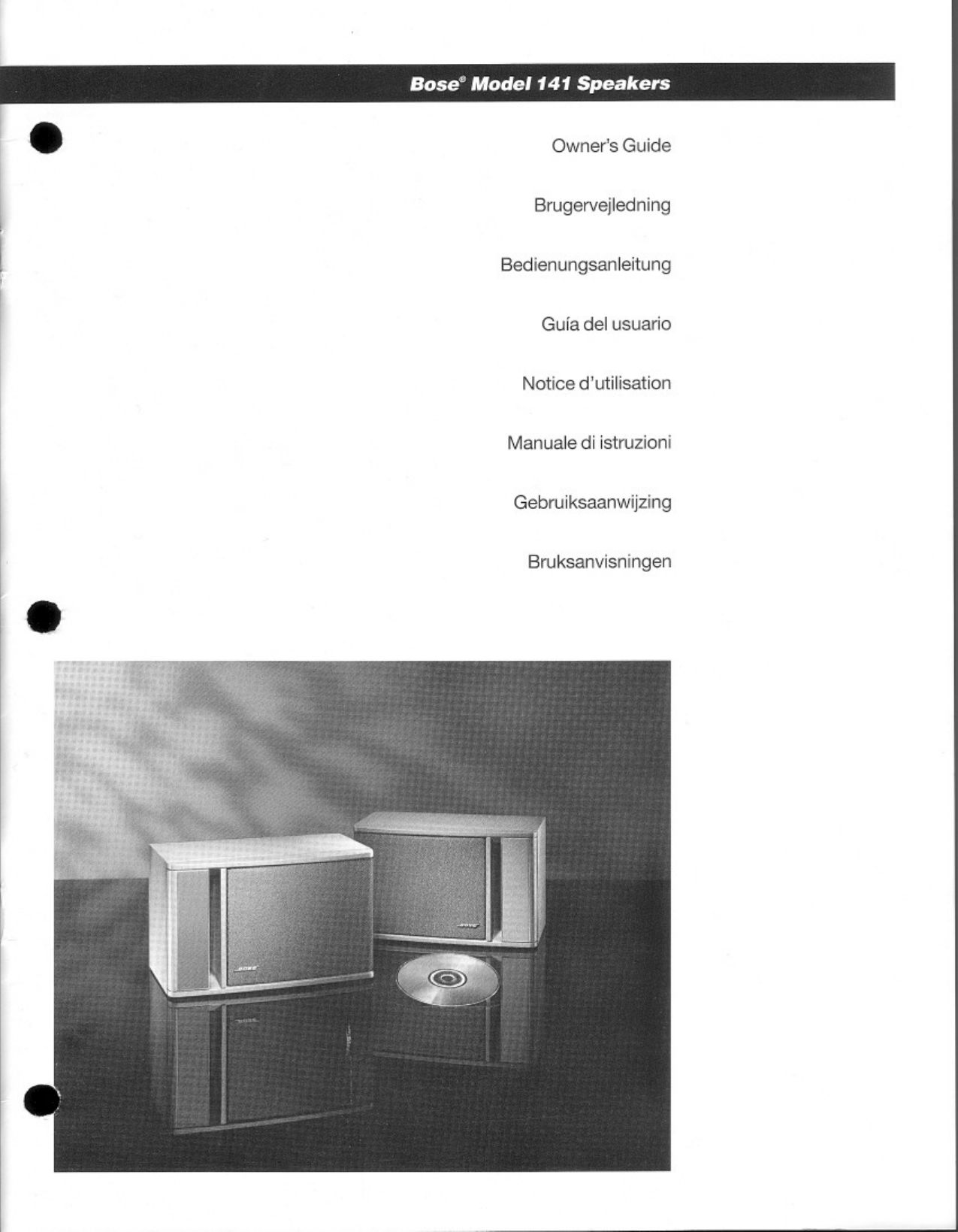 Bose model 141 speaker specs explained