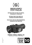 Bernard Controls SQ Range Manual: Installation, Operation & Maintenance | Manualzz