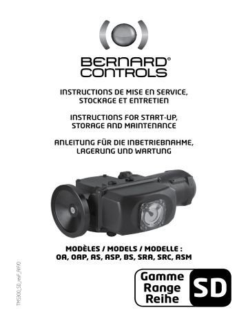 Bernard Controls ASM Range Installation & Operation Manual | Manualzz