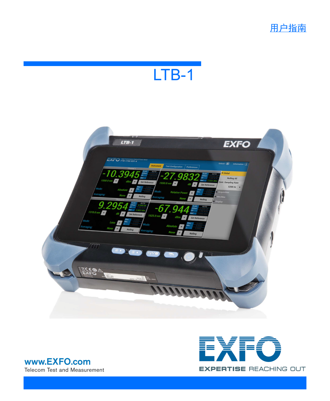 EXFO LTB-1 Userguide | Manualzz