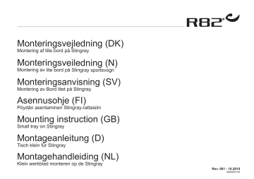 R82 Stingray Seating Mounting Instruction | Manualzz