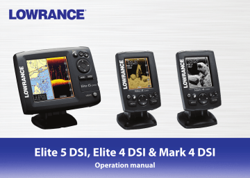 Lowrance Elite 5 DSI Owner Manual | Manualzz