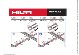 Hilti Solarpark - User guide, Operating instructions
