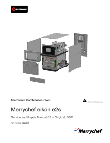 Merrychef eikon e2s CE Service and Repair Manual | Manualzz