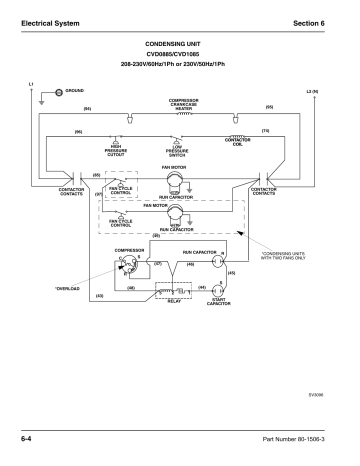 Manitowoc Ice CVD All Q & S Models 1ph Wiring Diagram | Manualzz