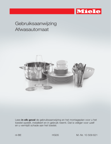 Miele G 6630 de handleiding | Manualzz