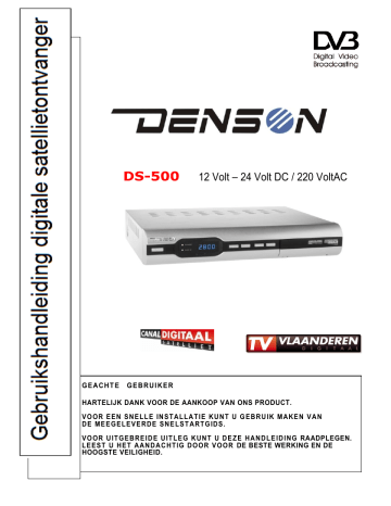 Denson ds 500 Owner Manual | Manualzz