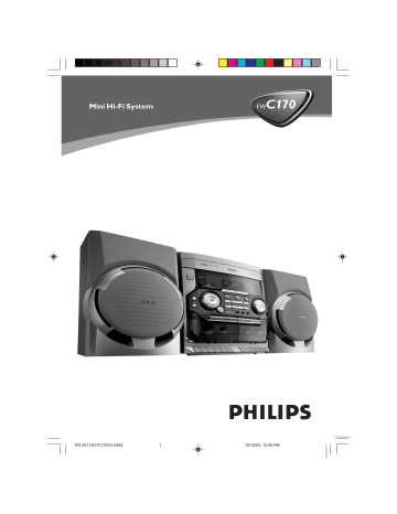 Philips fwc 170 El manual del propietario | Manualzz