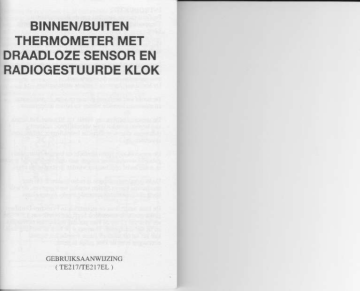 Cresta Atomic Clock de handleiding | Manualzz