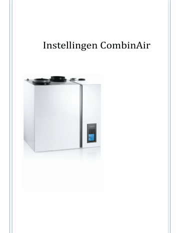 Itho-Daalderop Combinair de handleiding | Manualzz