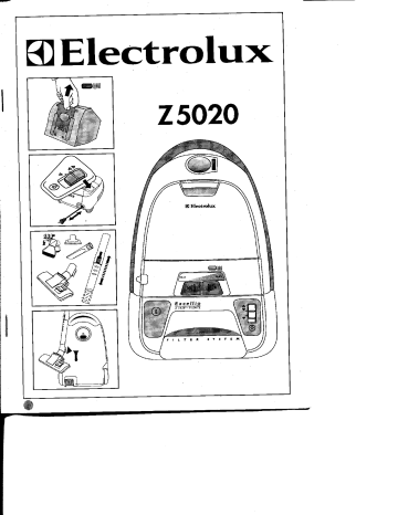 Electrolux z 5020 excellio Owner Manual | Manualzz