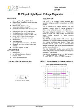 ZiLOG IXD17 - Data Sheet