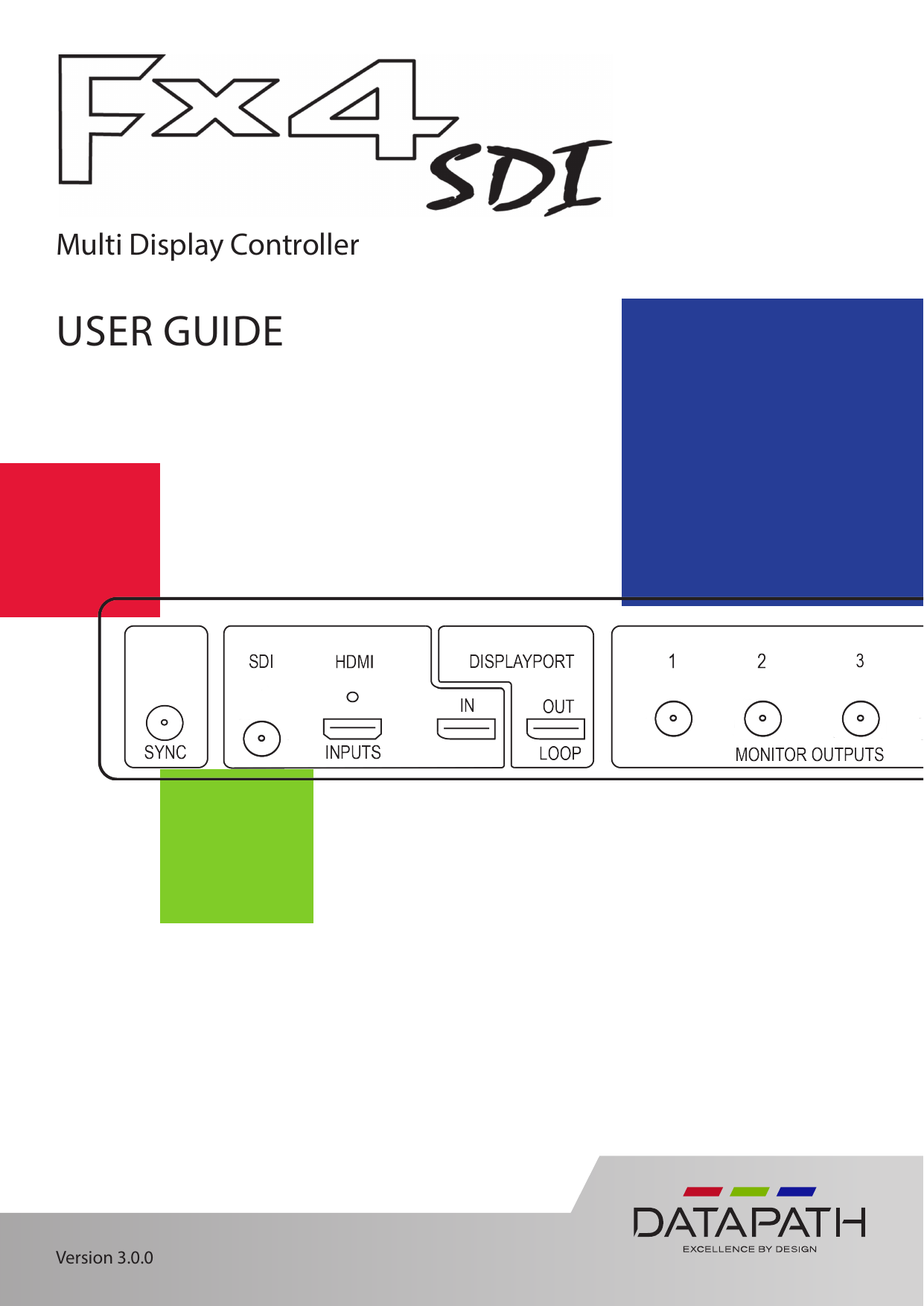 Datapath Fx4-SDI User Guide | Manualzz