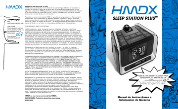 HMDX HX-B320 Sleep Station Plus Manual de usuario | Manualzz