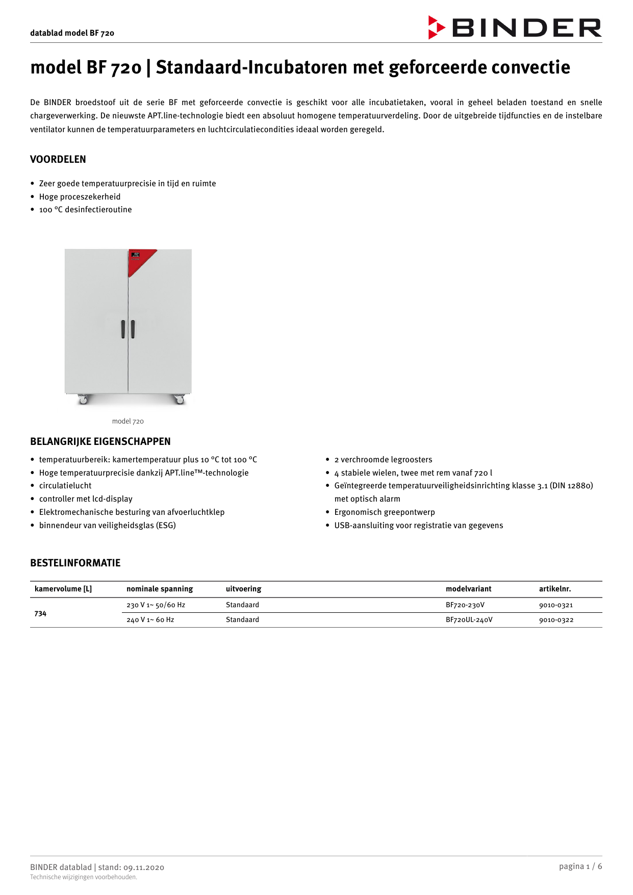 Binder BF 720 Datasheet | Manualzz