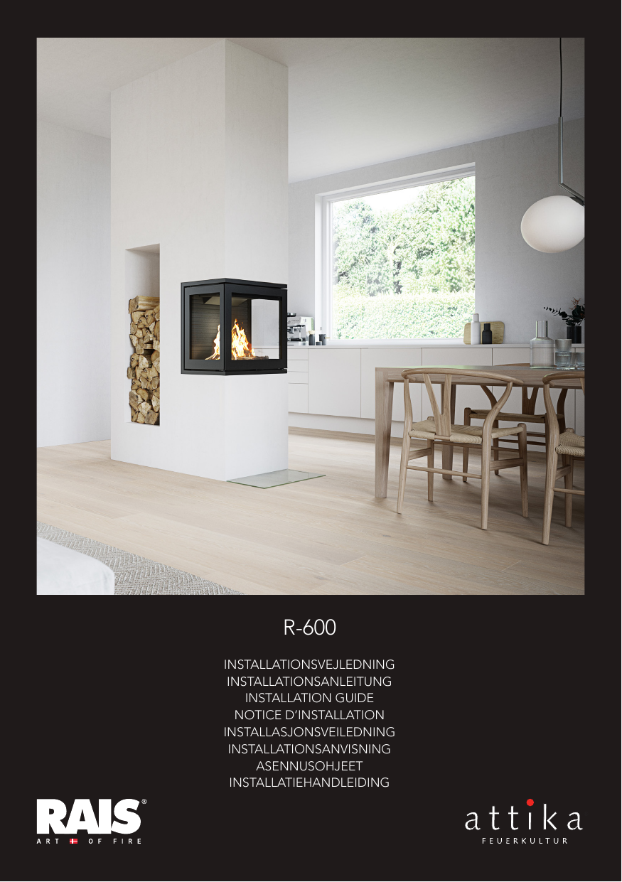 RAIS 600-1, 600-2, 600-3, 600 SERIES Installation guide | Manualzz