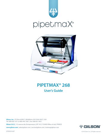 Gilson PIPETMAX 268 User Manual | Manualzz