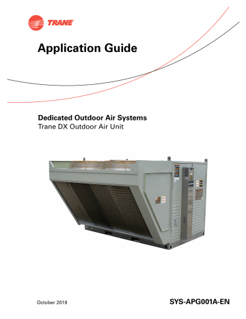 Trane DX Application Manual | Manualzz
