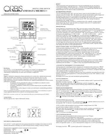 Orbis schakelklok de handleiding | Manualzz