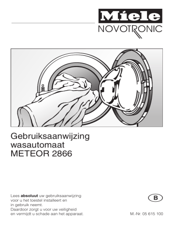 Miele METEOR 2866 de handleiding | Manualzz