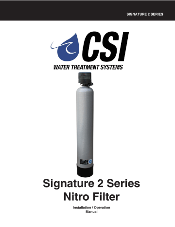 CSI Signature 2 Series Installation And Operation Manual | Manualzz