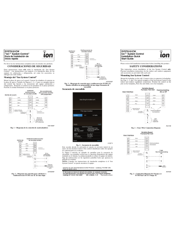 ION SYST0101CW Installation & Quick Start Manual | Manualzz