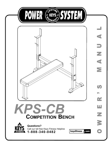 Keys Fitness Power System KPS-CB Owner's Manual | Manualzz