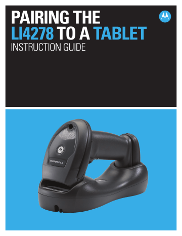 Motorola LI4278 Pairing Manuals | Manualzz