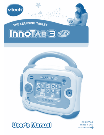 VTech Innotab 3 User Manual | Manualzz