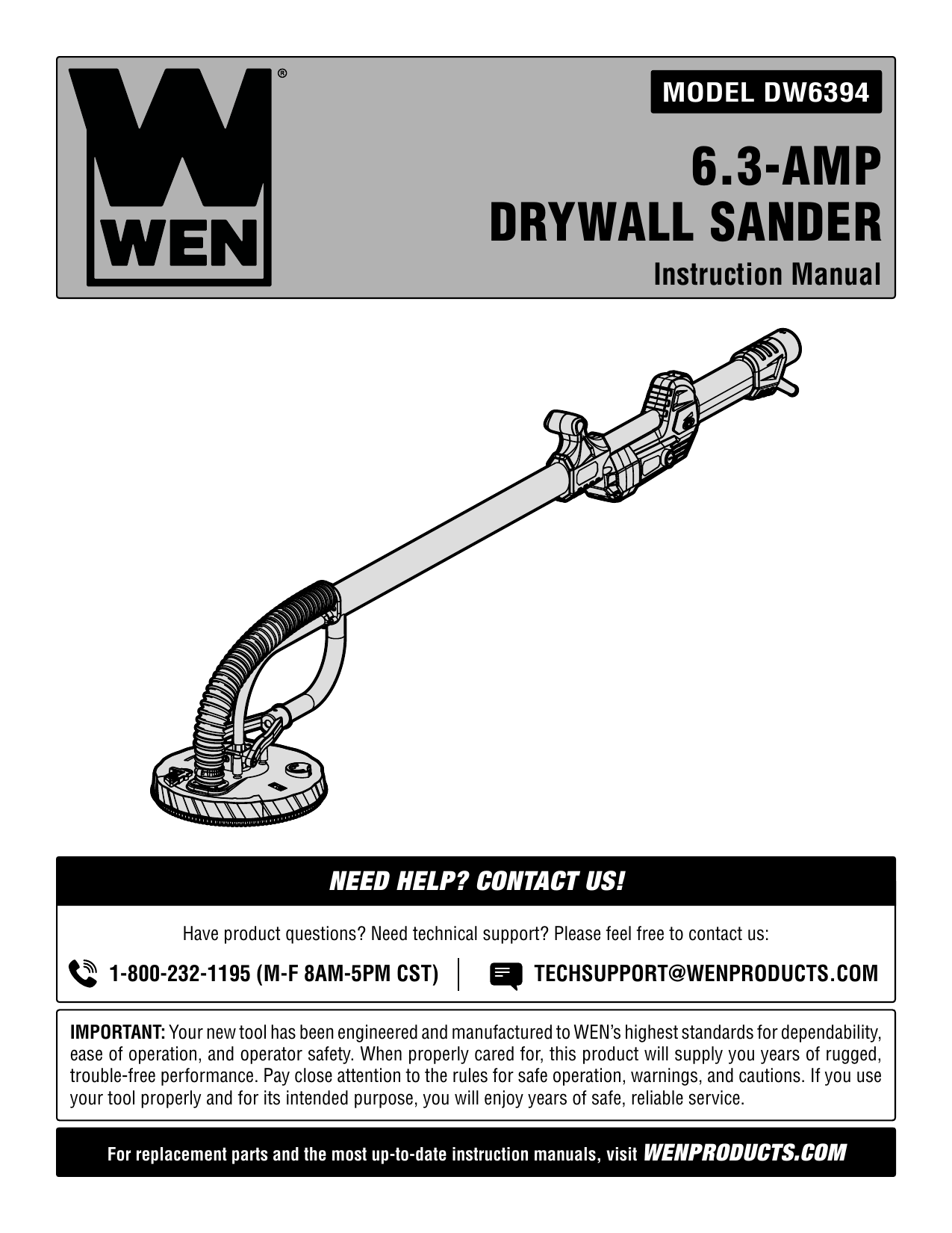 Wen dw6394 store