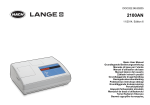 Basic User Manual. Hach Bench top turbidity meters, TL23, TL2350 | Manualzz