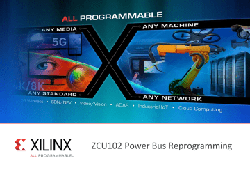Xilinx ZCU102 Manual | Manualzz