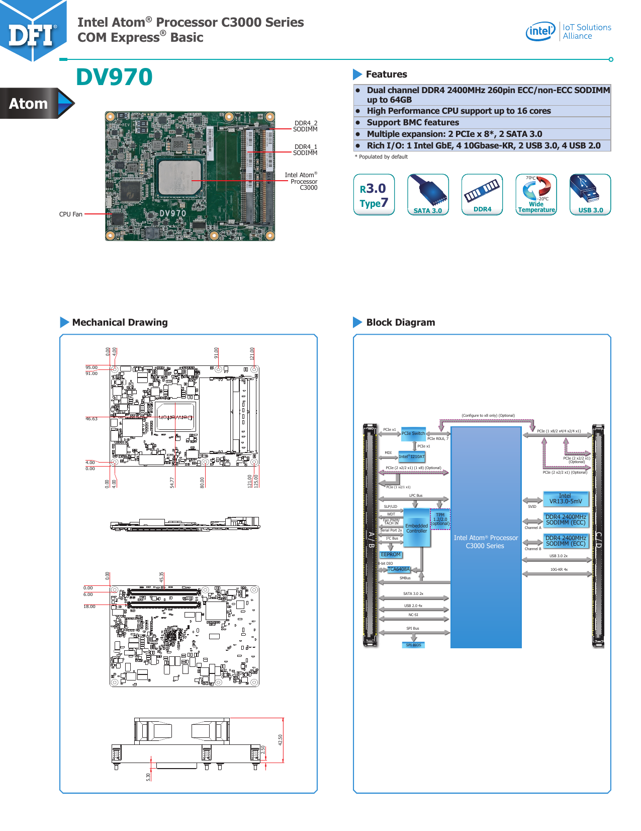 DFI DV970 Datasheet | Manualzz