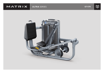 Matrix G7-S70 Ultra Leg Press 取扱説明書 | Manualzz