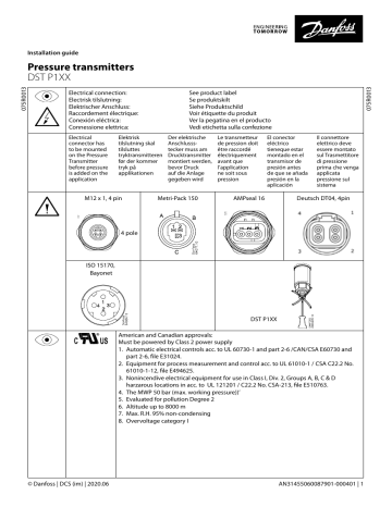 Danfoss Pressure Transmitter Wiring Diagram - Wiring Diagram