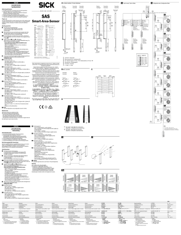 SICK SAS Smart-Area-Sensor Mode d'emploi | Manualzz