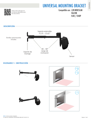 BEA UNIVERSAL MOUNTING BA Guía del usuario | Manualzz