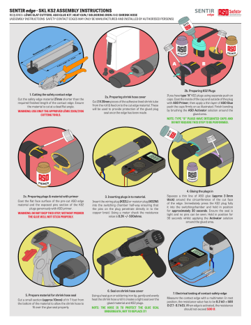 ASO Safety Solutions SENTIR edge 15-10 TT Safety Contact Edge Assembly ...
