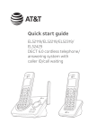 AT&T EL52119/EL52219/EL52319/EL52429 Quick Start Guide | AI Chat & PDF ...