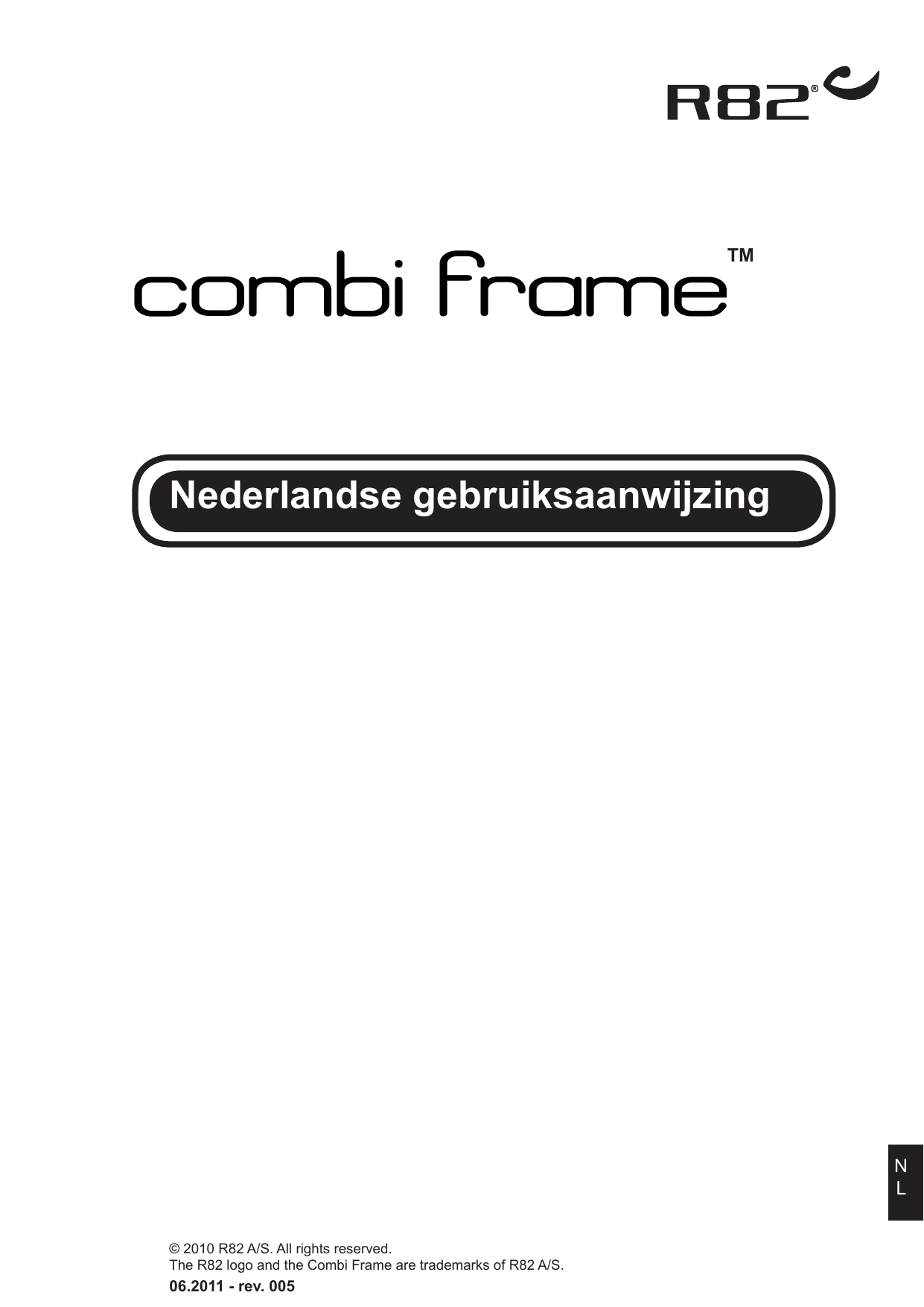R82 Combi Frame Seating Handleiding | Manualzz