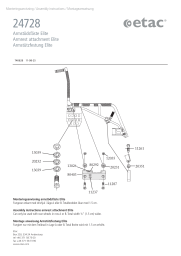 Etac Elite - User manual, Assembly Instructions