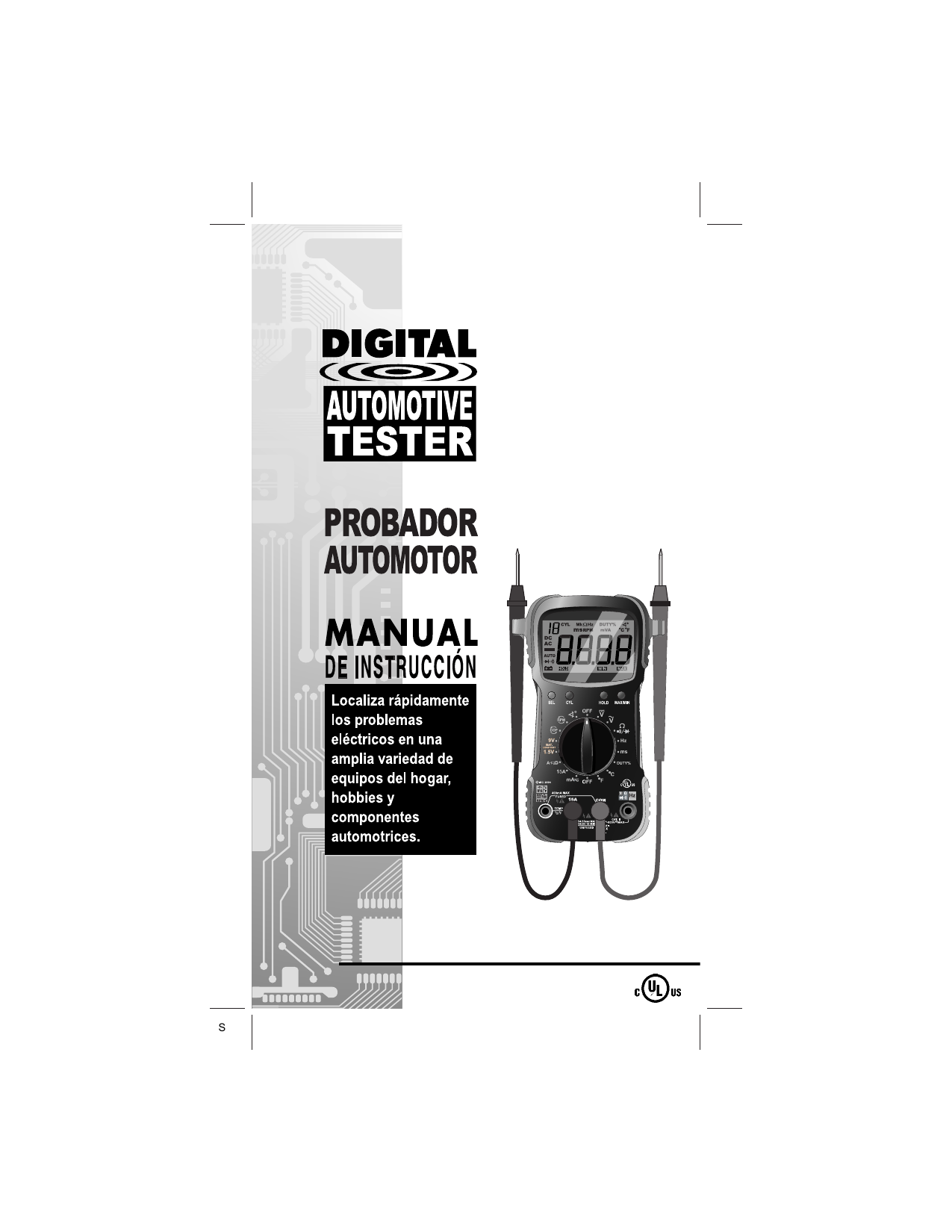 Innova 3340 Multimeters & Analyzer Manual de usuario | Manualzz