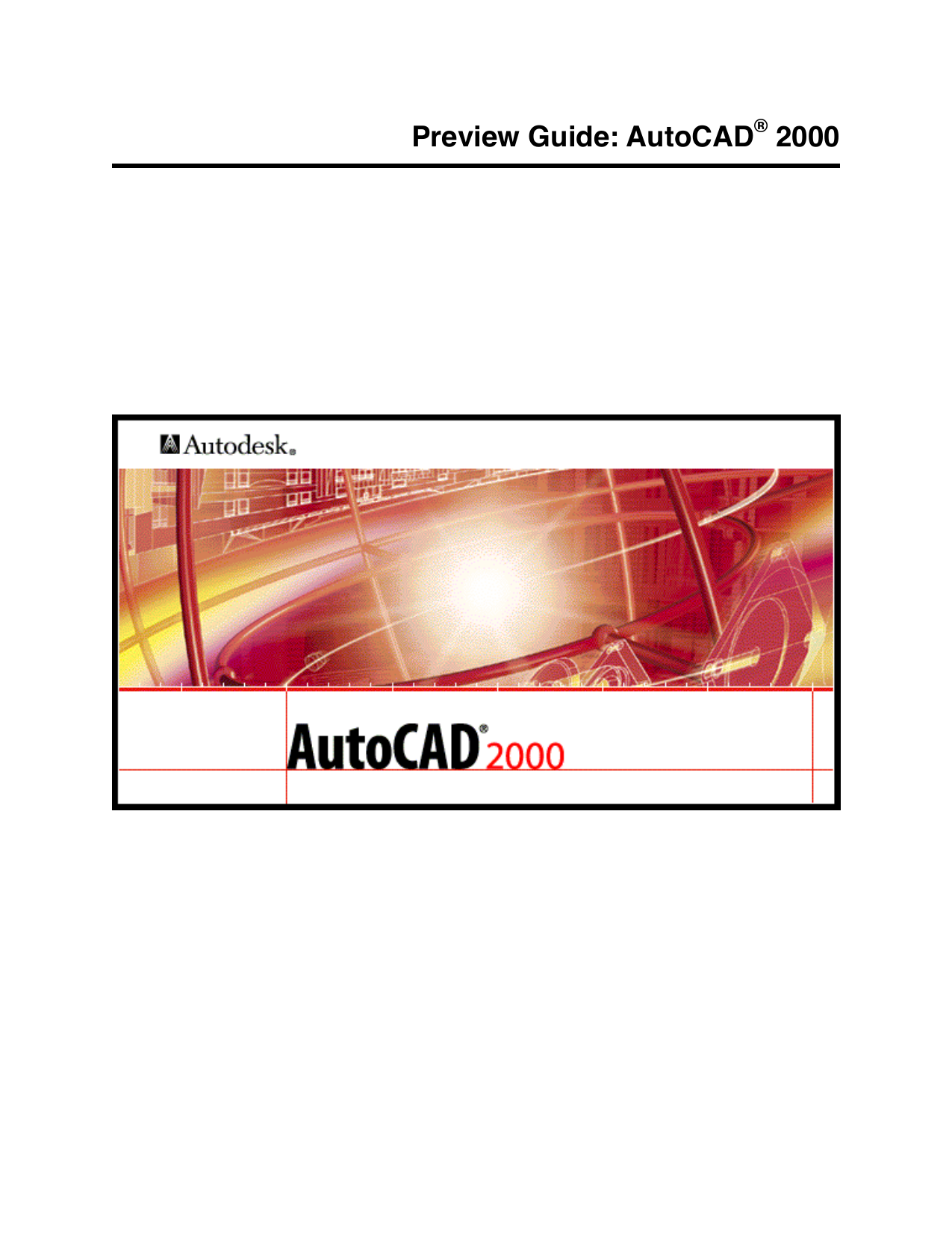 Autodesk AutoCAD 2000 Instructions | Manualzz