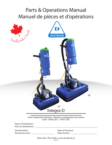 Dustbane Integra-D Operations Manual | Manualzz